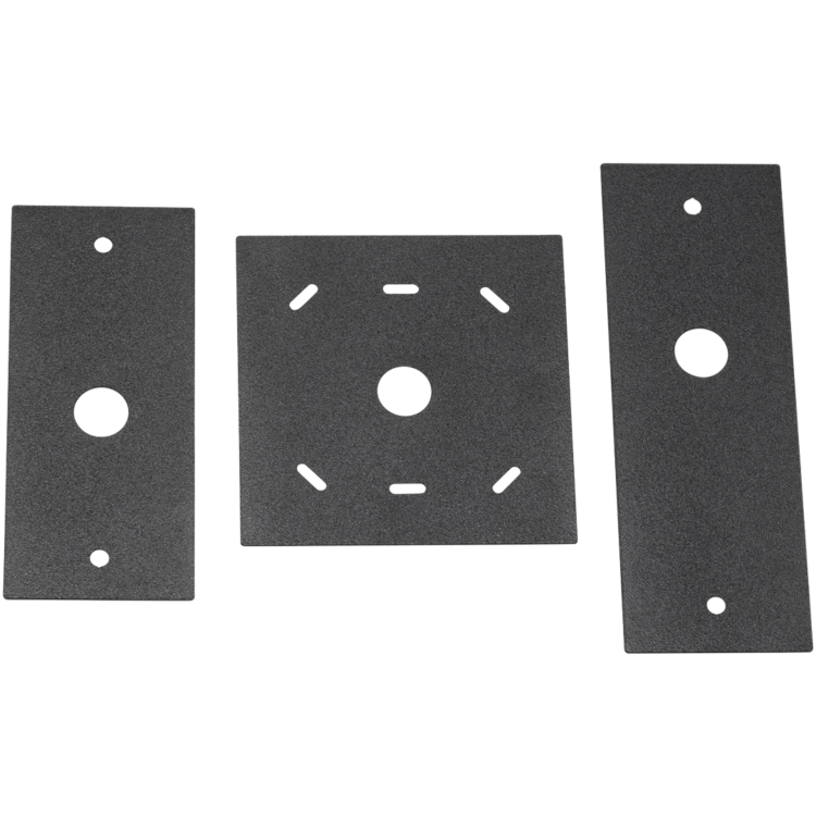Plates and covers for RFID reader installation